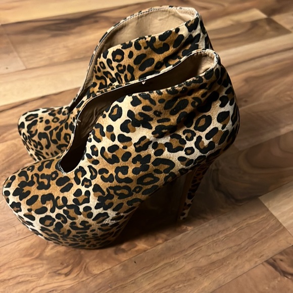 Shoes | Cheetah Print High Heels | Poshmark